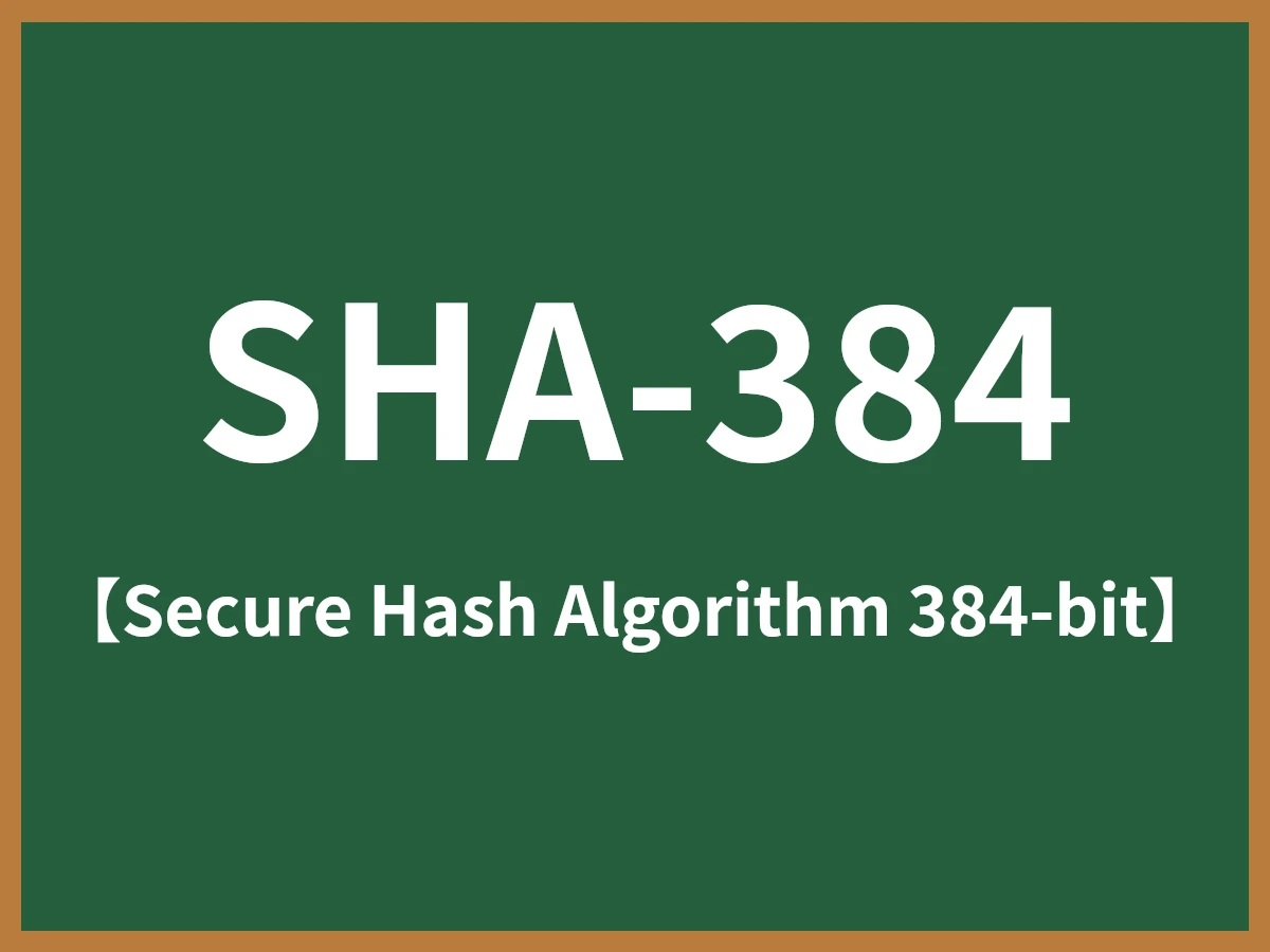 SHA-384とは - IT用語辞典 e-Words